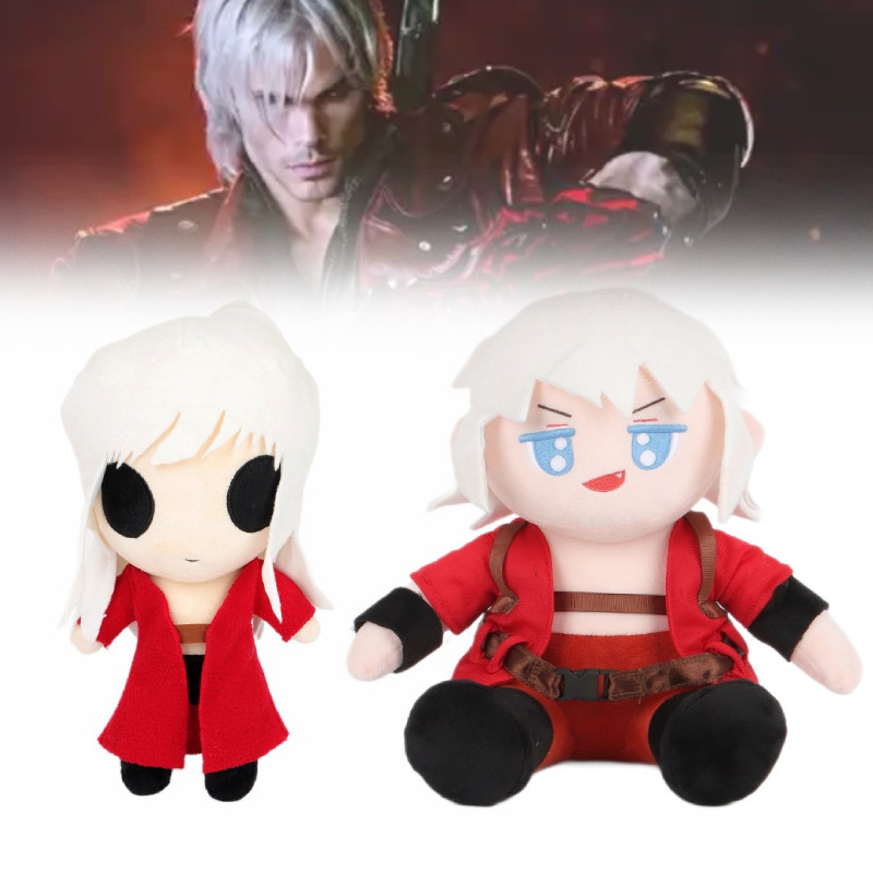 May Devil Cry Dante Plush Toy Detailed Design Comfortable Kids Filling ...