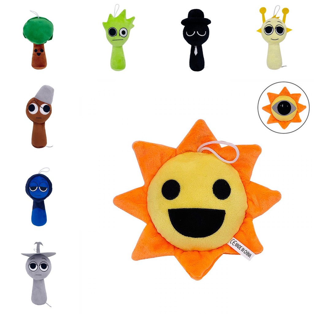 Rhythm Sprunki Plush Box Soft Toy Doll Adorable Animal Plushie Variety ...