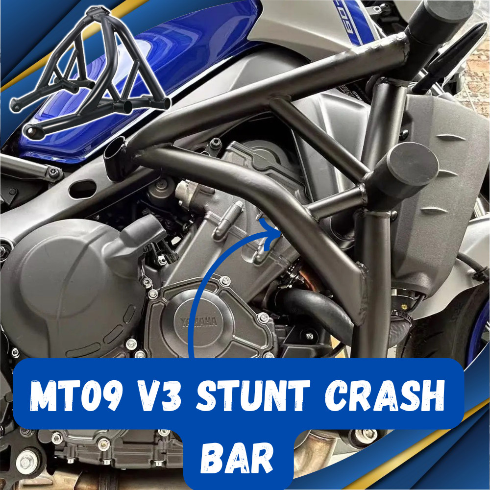 YAMAHA MT09 V3 Stunt Crash Bar High Quality Crash Bar | Shopee Malaysia
