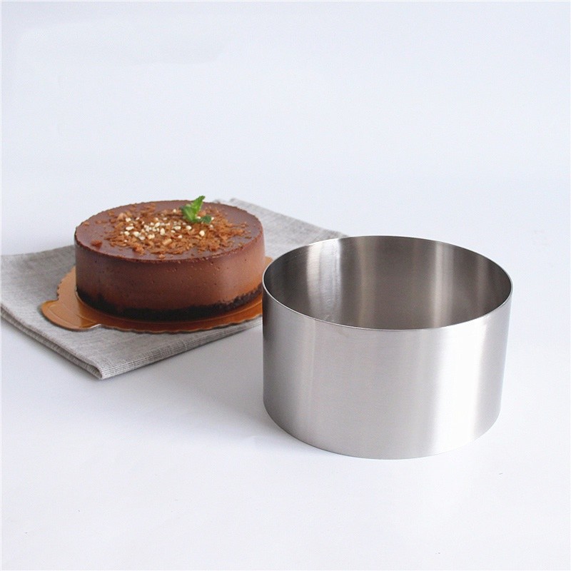 Round Shape Mousse Ring Cake Mold Stainless Steel Cheese Baking Tools ...