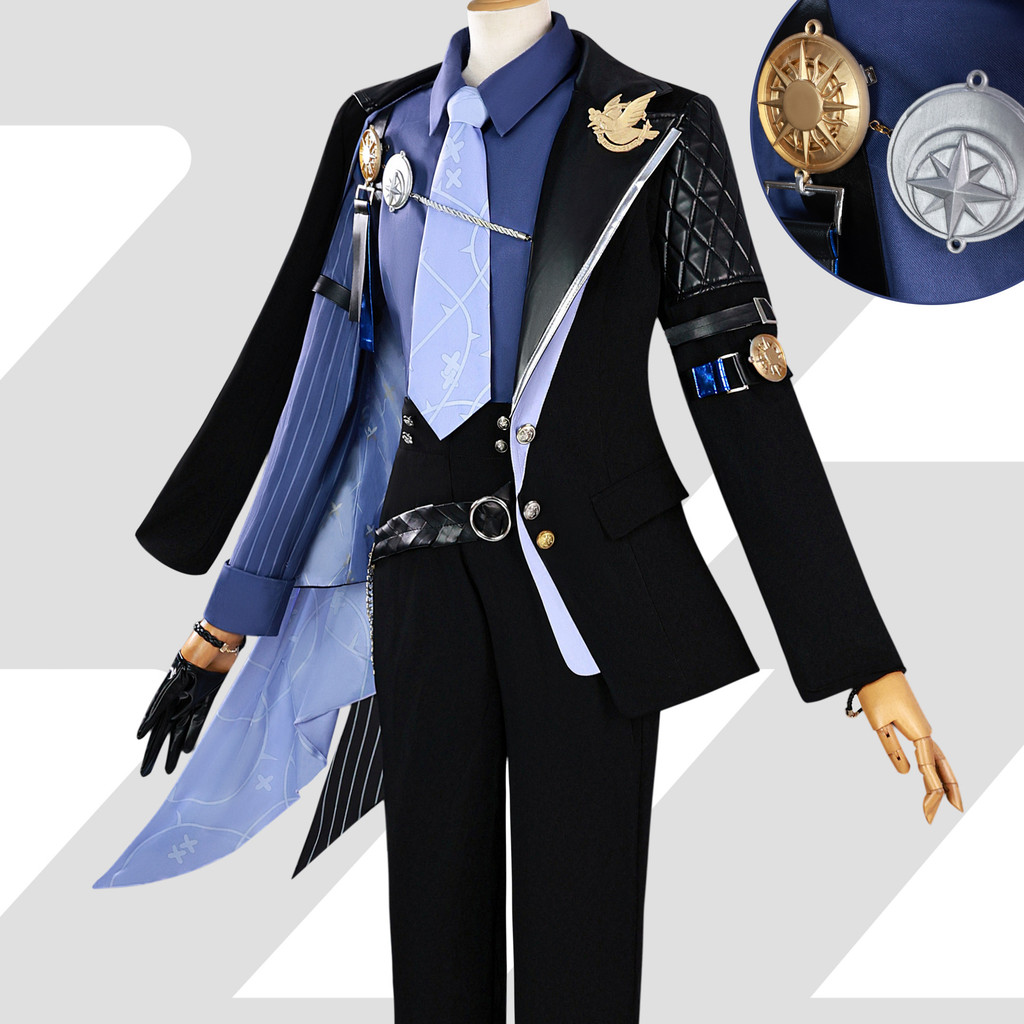 Zenless Zone Zero Hugo Vlad Cosplay game anime men's hat set | Shopee ...