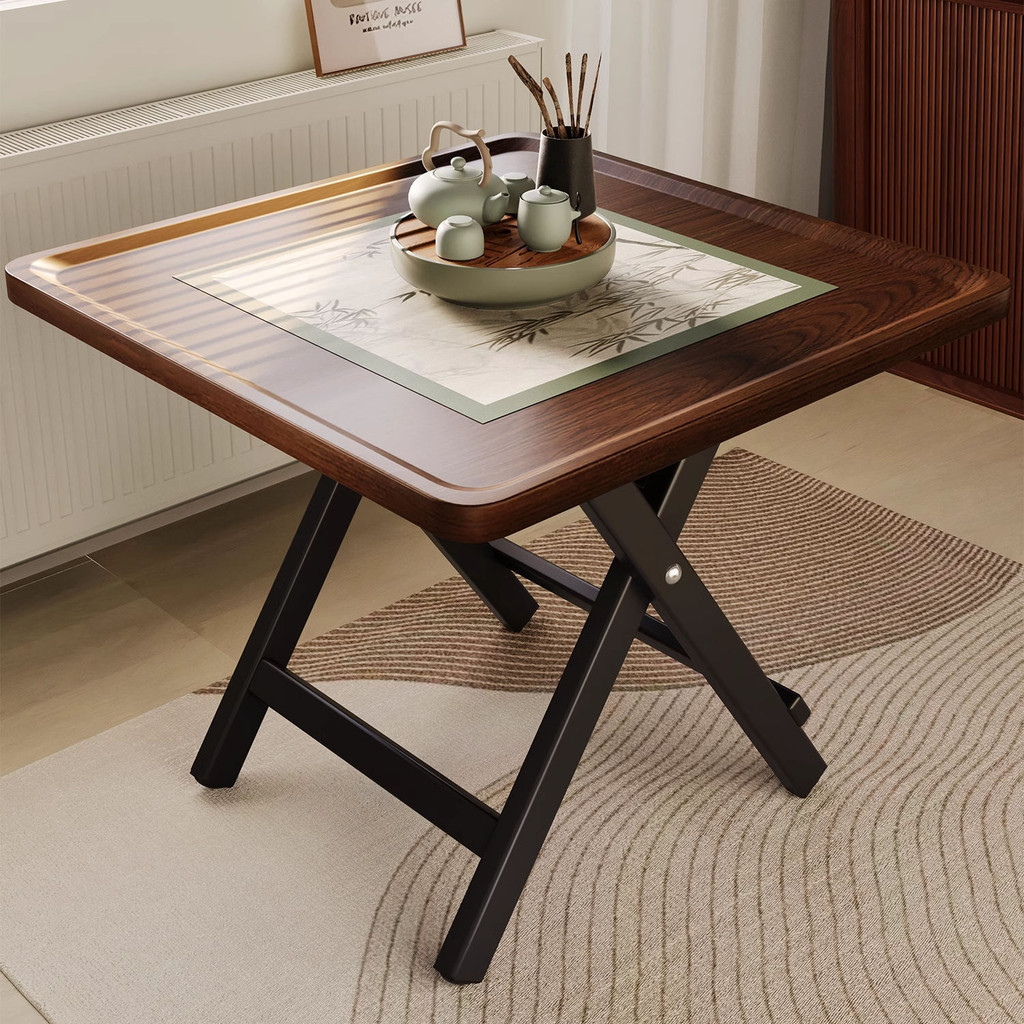 【Ready Stock】Folding Table Dining Table Family Small Apartment Rental ...