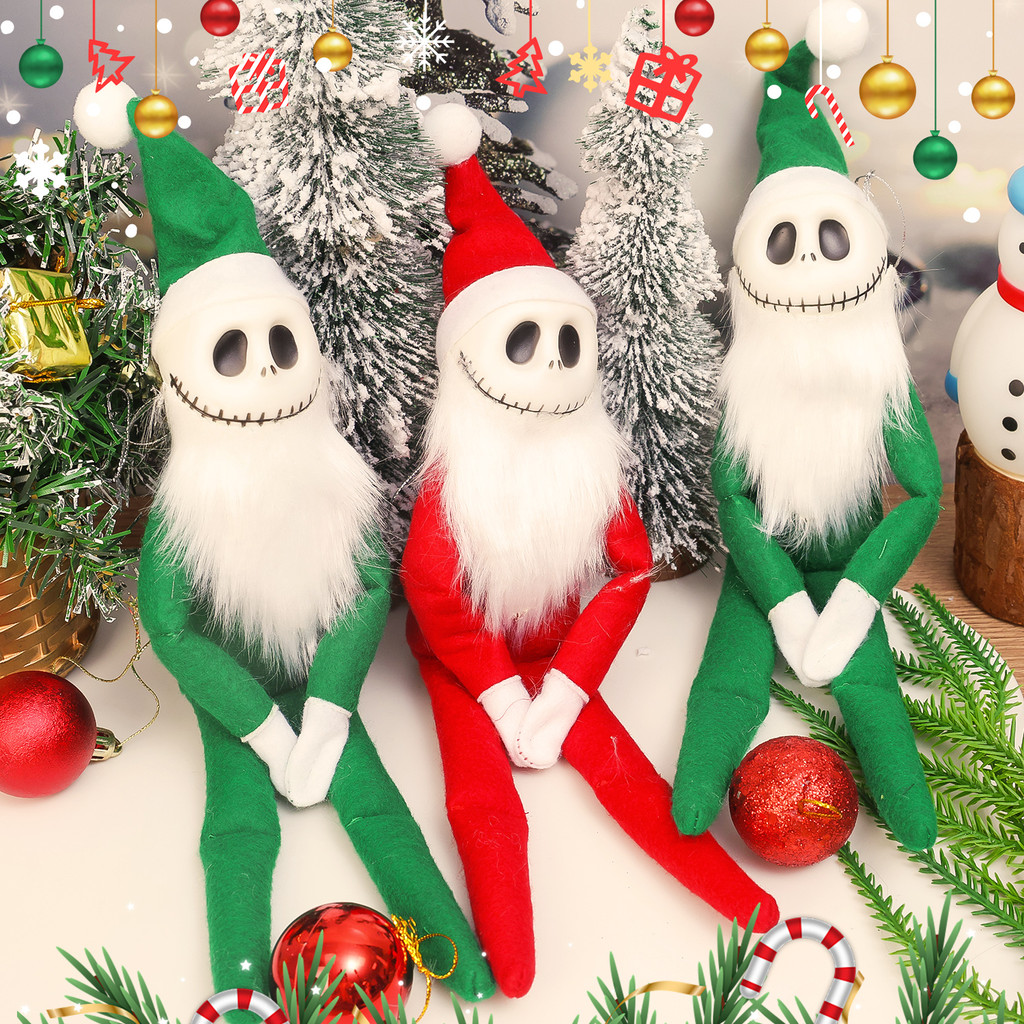 Romantic Xmas Decorative Cloth Art Skeleton Old Man Toy Dolls - Home ...