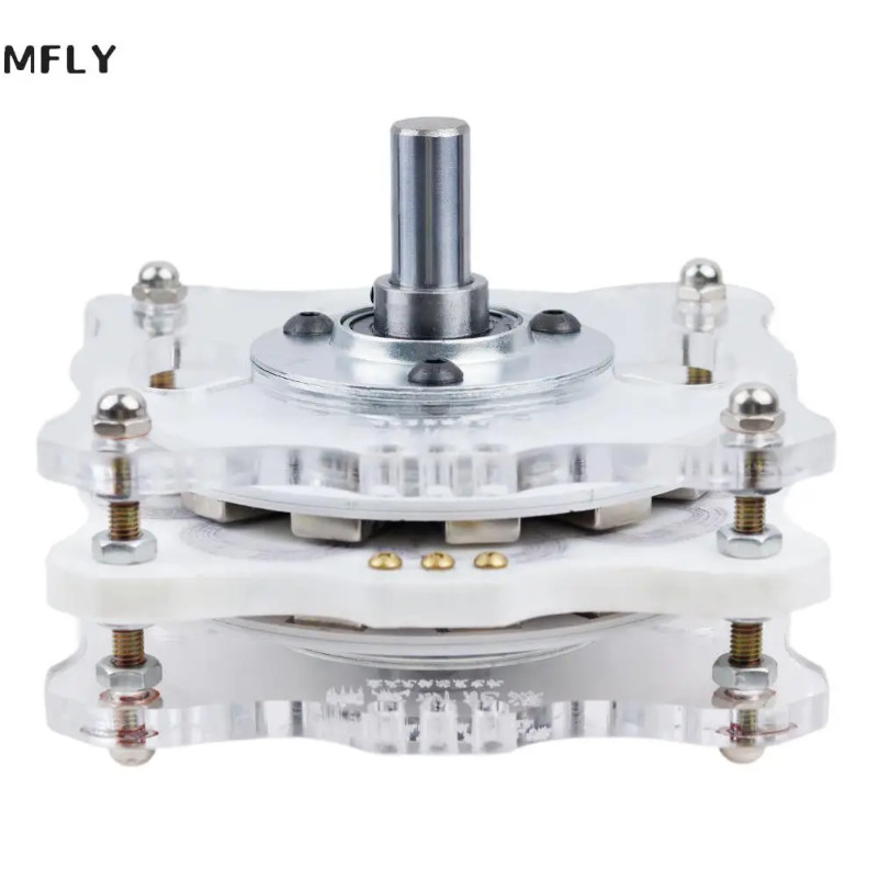 1000W High-power DIY Disc Permanent Magnet Ironless Generator Low Speed ...