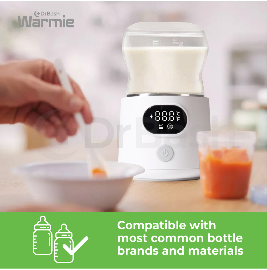 [5 FREE ADAPTER] DrBash Warmie Portable Feeding Milk Bottle Warmer ...