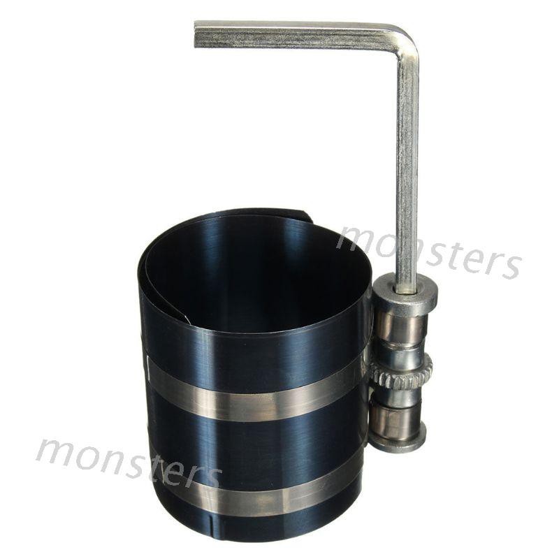 in stock mm 3" Car Engine Piston Ring Compressor Tool Installer Band ...