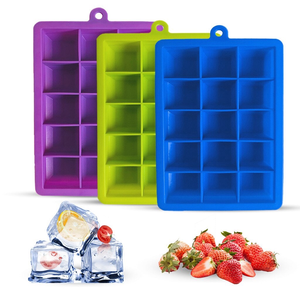 in stock Square Ice Box With Cover Square Silica Gel Ice Box Chocolate ...