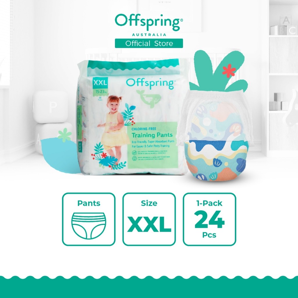 Offspring Fashion Baby Diapers Pants XXL (24pcs) | Shopee Malaysia