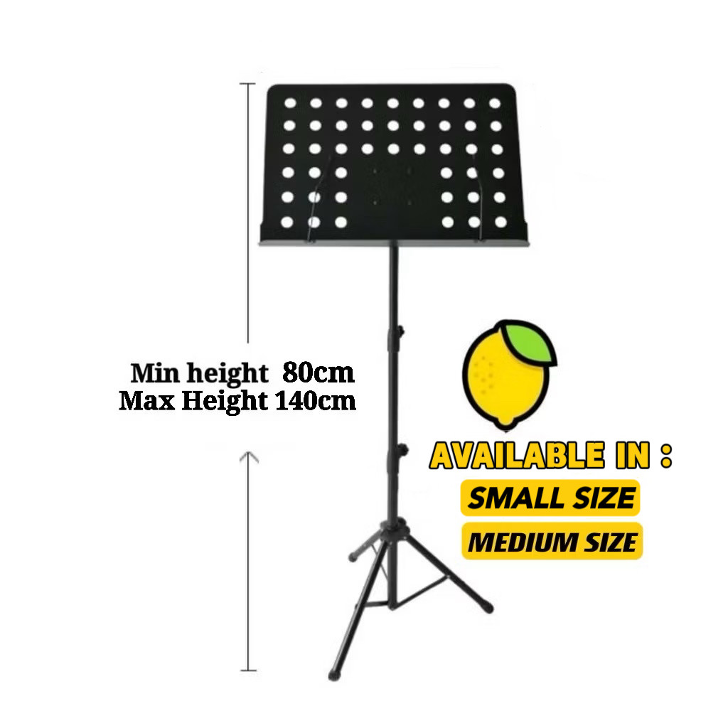 【MSIA READY STOCK】Small/Medium Music Stand Light weight Stand Menu ...