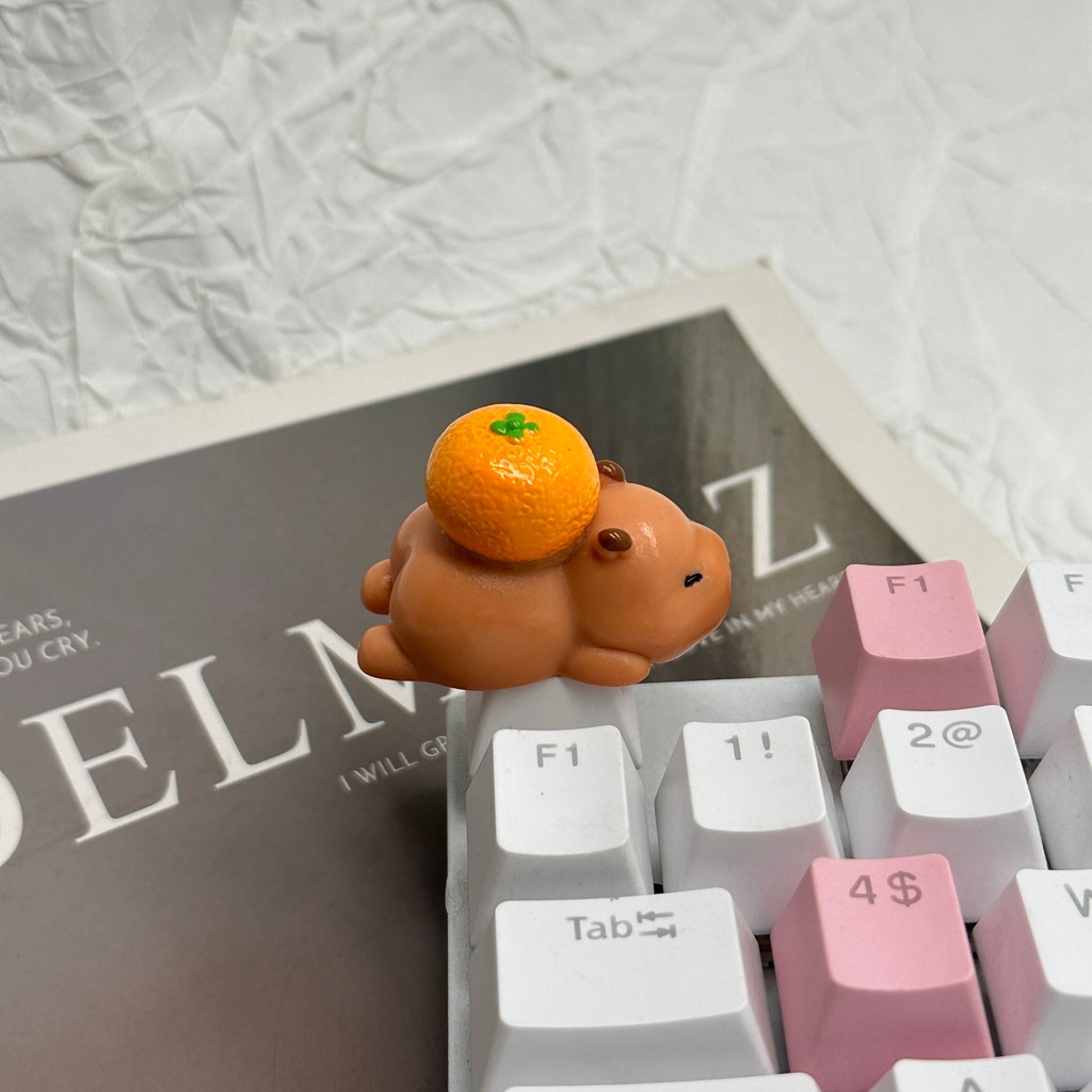 Handmade resin keycaps, mechanical keyboard keycaps, cute and charming ...