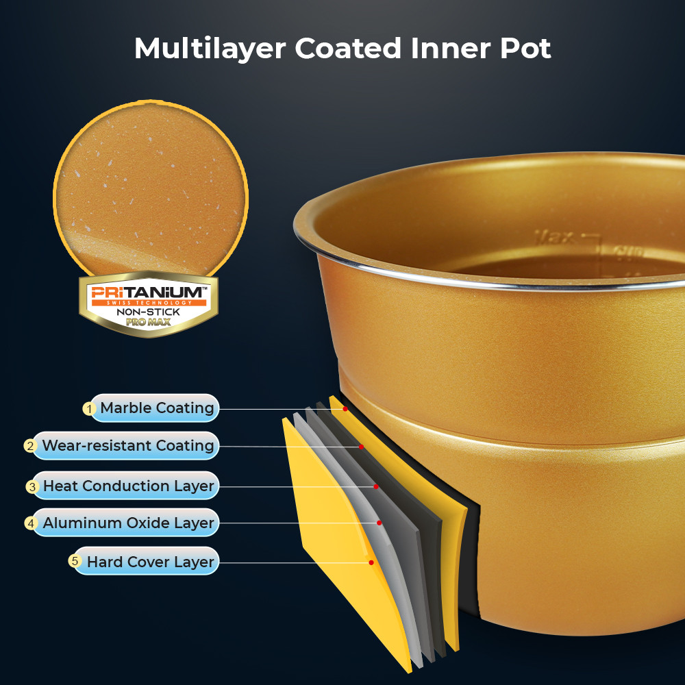 New Model Primada 6 Liter Speedy Intelligent Cooker MPC6330 FREE 1 ...