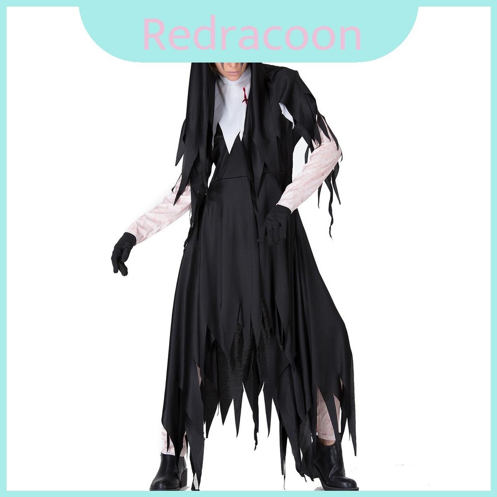 Costume Scary Nun For Women Halloween Cosplay Outfit For Fun Scary ...