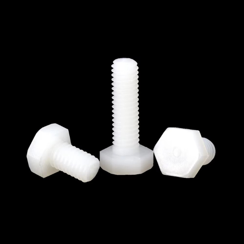 M3 M4 M5 M6 M8 M10 M12 White Nylon Outer Hexagon Plastic Insulated ...