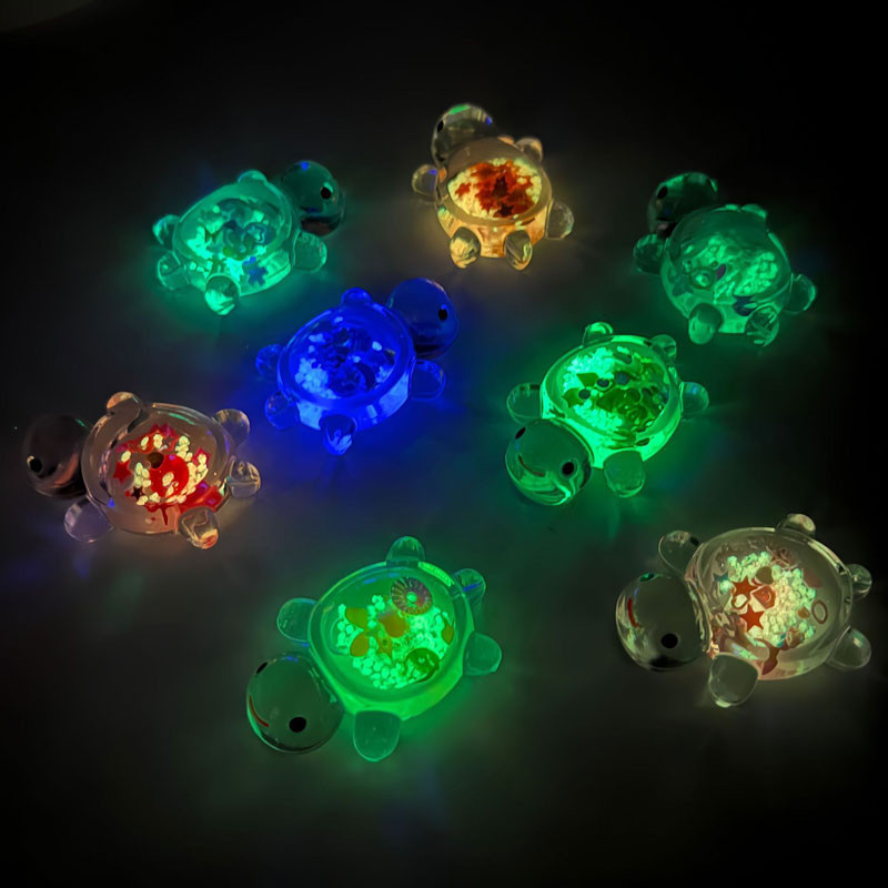Turtle Flowing Sand Luminous Giant Large Liquid Explosion Flash Big ...