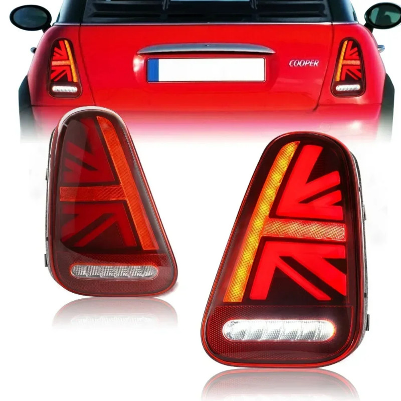 Brake lights Rear light assembly For 2001-2007 BMW MINI Coooper R50 R52 ...