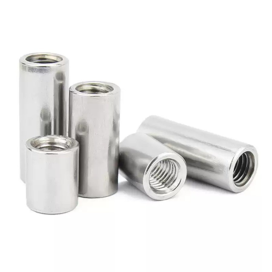 [RL] Coupling Nut 304 Stainless Steel M8 M10 M12 Threaded Connector Nut ...