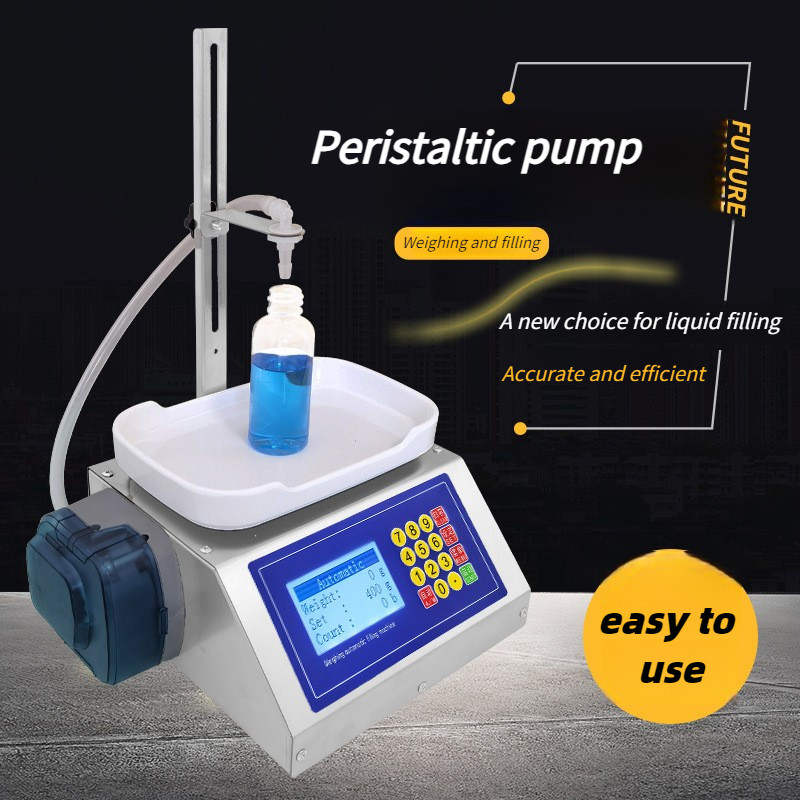 Small Perfume Filling Machine Liquid Weighing Peristaltic Pump ...