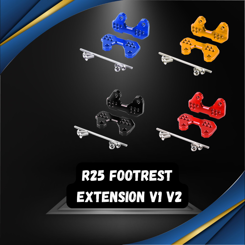 Yamaha Adjustable R25 Footrest Extension V1 V2 Motorcycle Accessories ...