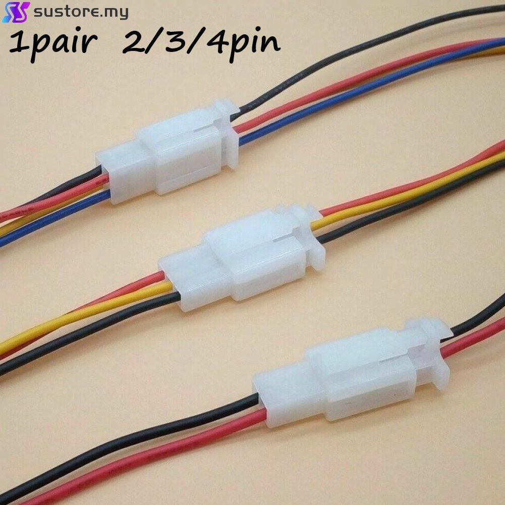 [Super]Automotive Connector Car Motorcycle Electrical Plug Socket Kit 2 ...