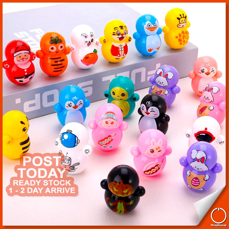 𝐑𝐎𝐋𝐋𝐈𝐍𝐆 𝐃𝐄𝐋𝐈𝐆𝐇𝐓 Kids Mini Roly Poly Toys Stress Relief Fidget Toy Baby ...