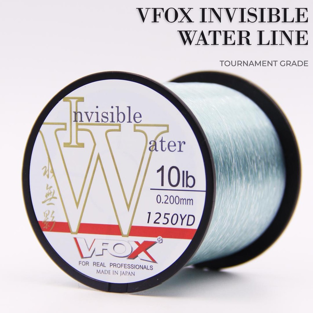 VFOX INVISIBLE WATER FISHING LINE Nylon Tali Tangsi Pancing Tali ...