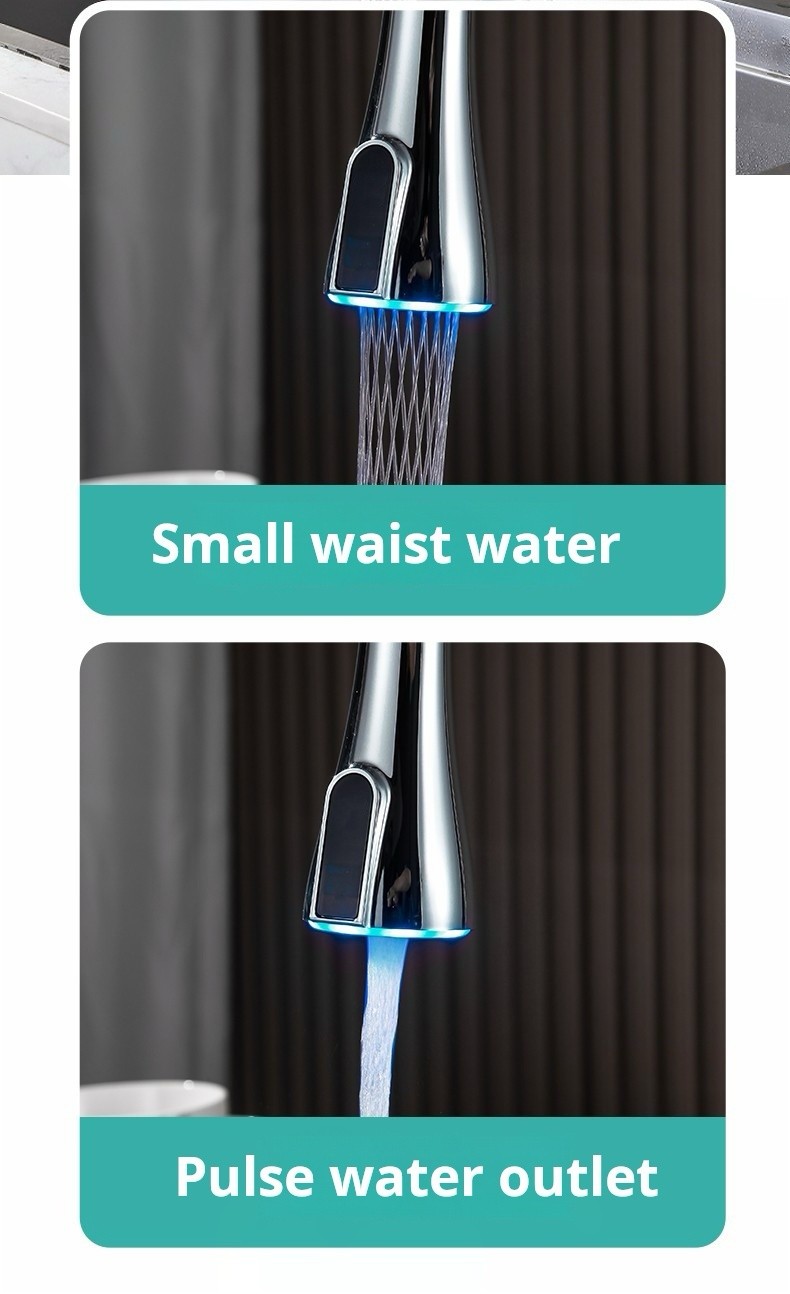 Faucet Kitchen Basin Tap Stainless Steel Mixing Taps Faucet Sink Wate ...