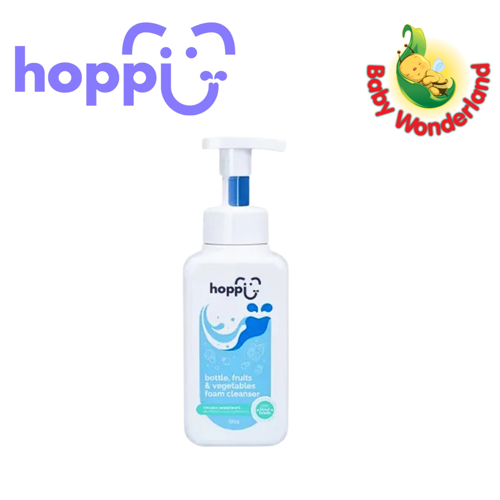 Hoppi Baby Bottle, Fruit, Vegetables Foam Cleanser - 500ml | Shopee Malaysia
