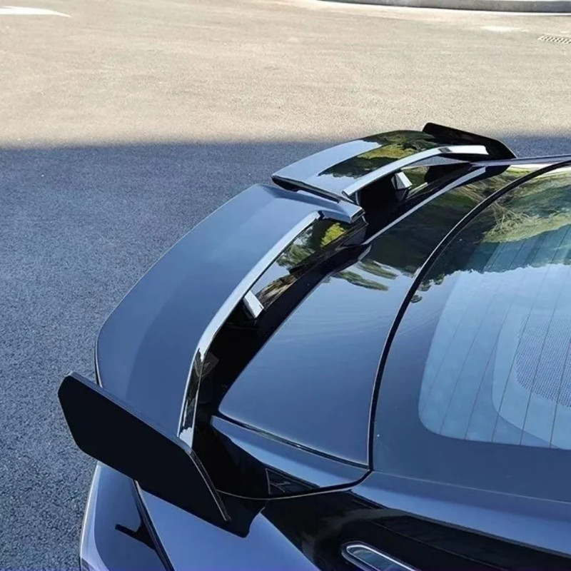 Car Modification Butterfly Tail Wing Car Bumper Non Perforated Spoiler ...