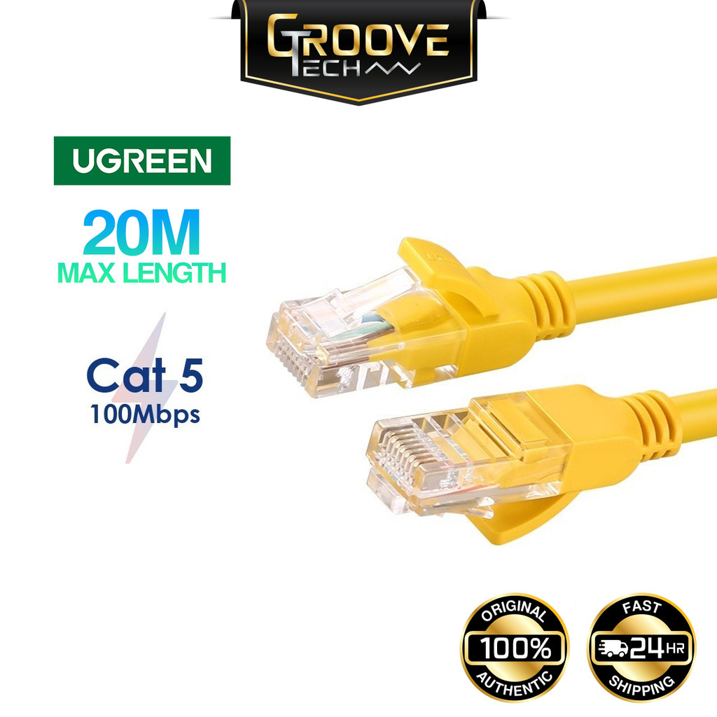 UGREEN Cat 5e UTP Ethernet Cable 100mbps RJ45 Network Wire Lan Cable ...