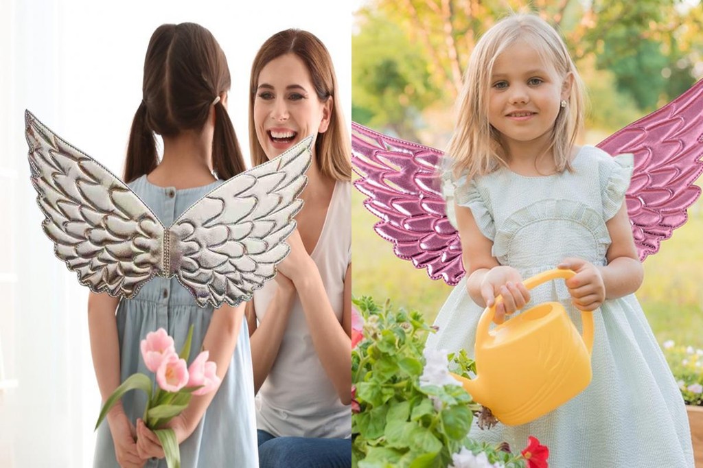 Event Decor Angel Wings Angel Wings Costume Accessory Sparkling Angel ...
