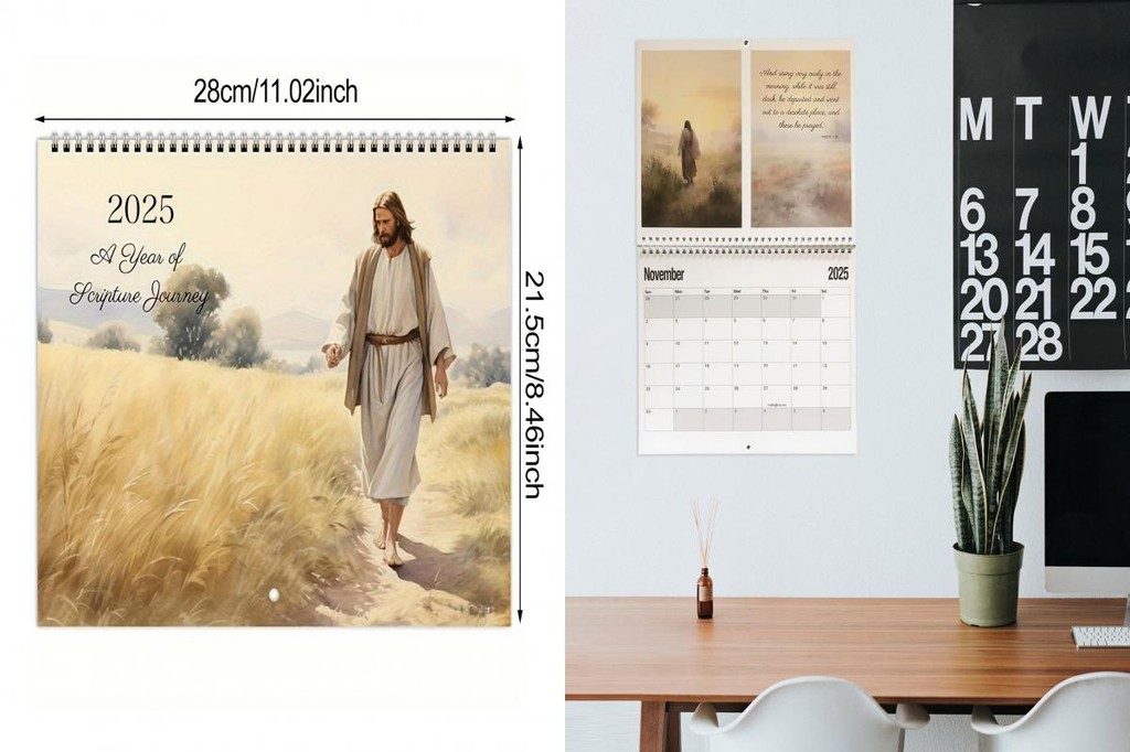 [Ready stock] High-quality Paper Calendar for Durability Divine Art ...