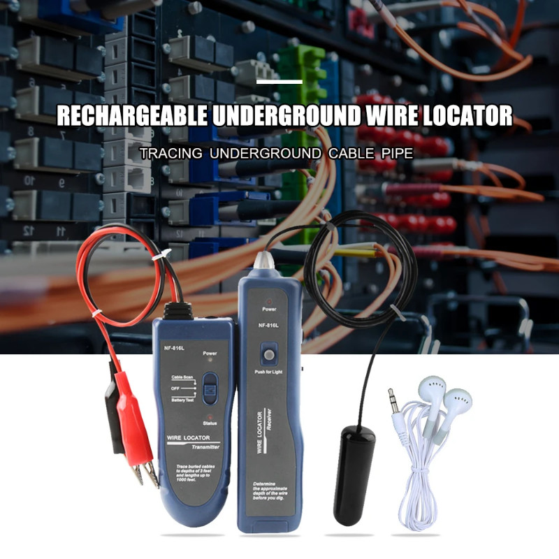Wire Locator cable tracker NF-816L Underground Cable Detection ...