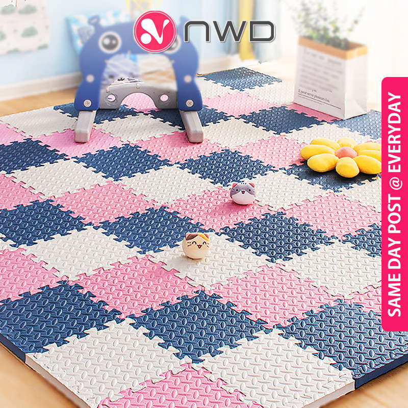𝗚𝗘𝗡𝗧𝗟𝗘 𝗥𝗘𝗕𝗢𝗨𝗡𝗗 》 Kids EVA Foam Interlocking Playmat Puzzle Carpet Floor ...