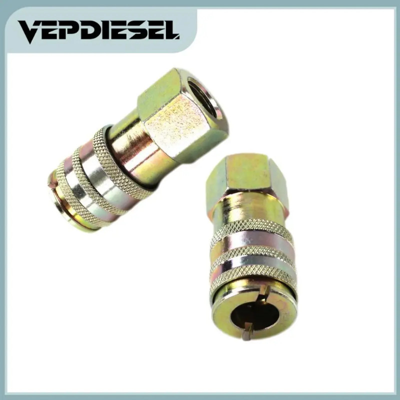 2X Hydraulic Pressure Test Kit Quick Connector NPT1/4 Fits for Komatsu ...
