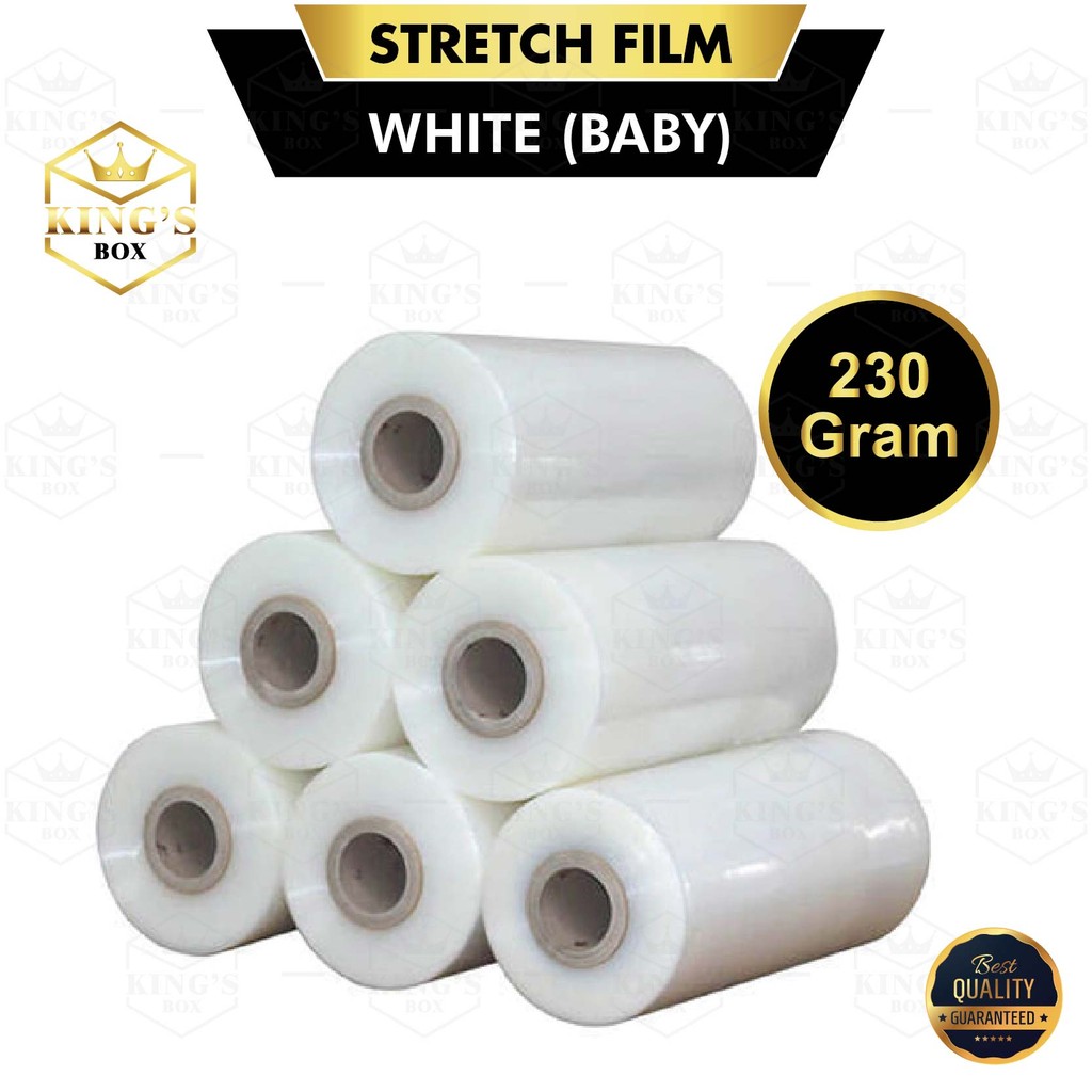 BABY MINI ROLL STRETCH FILM 100mm x 230gm x 1 roll | Shopee Malaysia