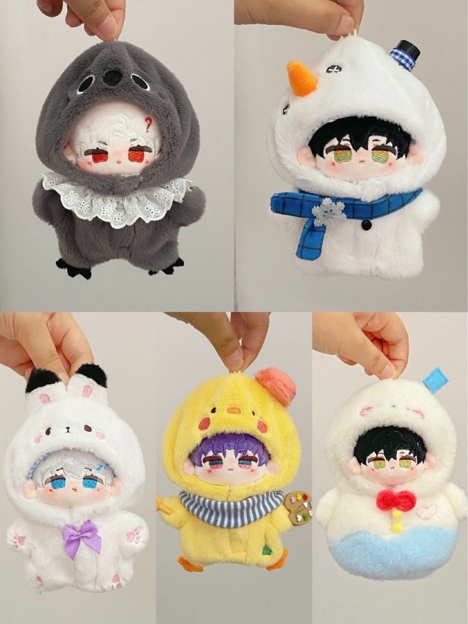 Love and Deep Space Handmade 10cm Plush Onesie for Cotton Dolls ...