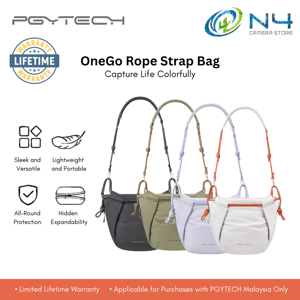 PGYTECH OneGo Rope Strap Bag | Shopee Malaysia