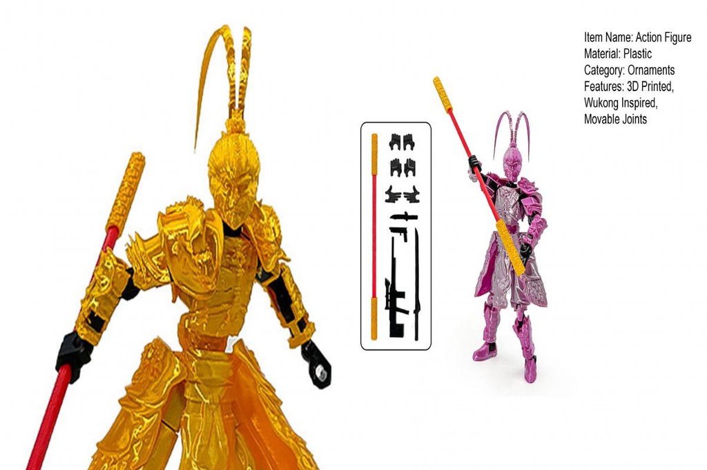 MIA 3d Printed Wukong Figure Wukong Dummy Model Southeast Asian Buyers ...