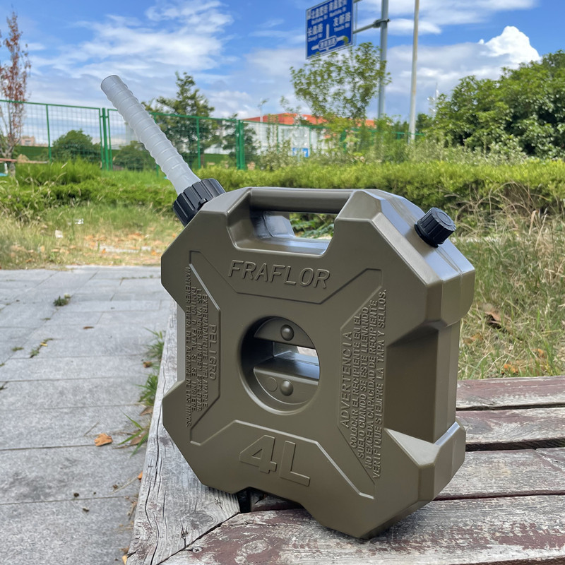 4L Fuel Tank Water Can Bucket Plastic Petrol Cans Car Jerry Can ...