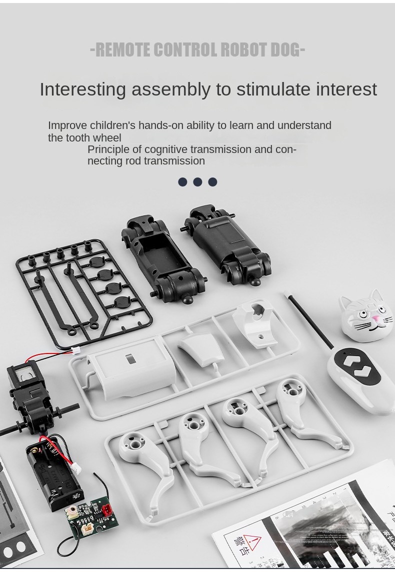 Electric Remote Control Robot Dog RC Mechanical Animal Vehicle ...