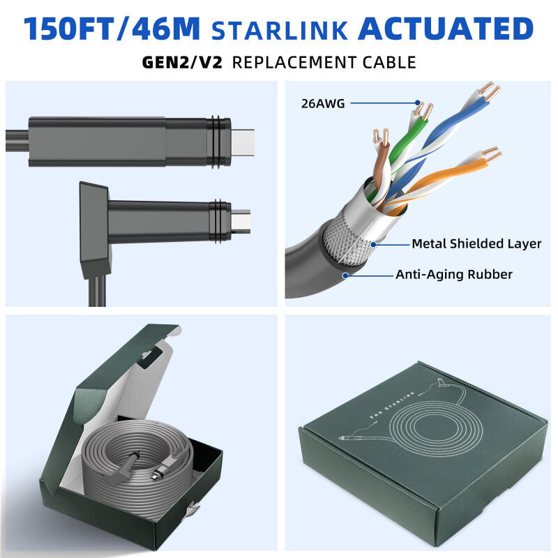 Starlink V2 Cable / Starlink Ethernet Adapter For Starlink Standard ...