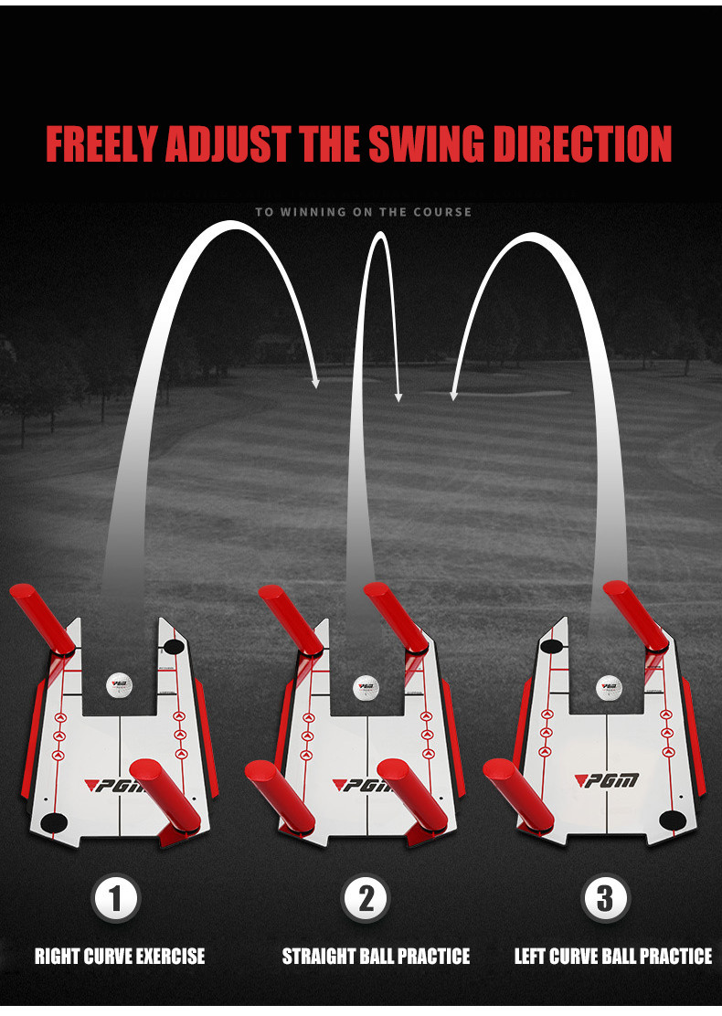 PGM JZQ015 Golf Swing Trainer Practice Putter Exercises Enhanced Swing ...