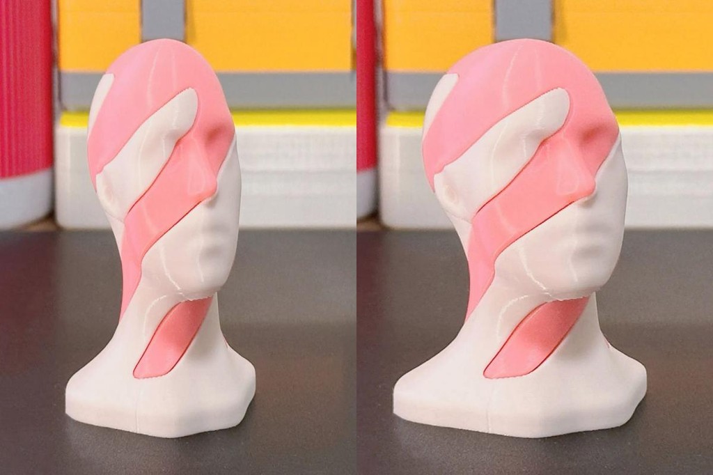 SUN_ 3d Printed Mannequin Head Head Fidget Toy Mind-bending 3d Printed ...