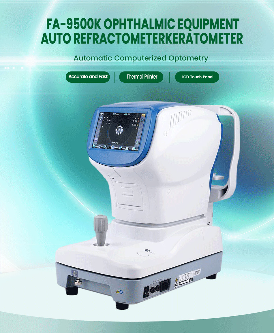 Free Shipping 2024 New Model Ophthalmic Instrument Auto Refractometer Optical FA9500K ...