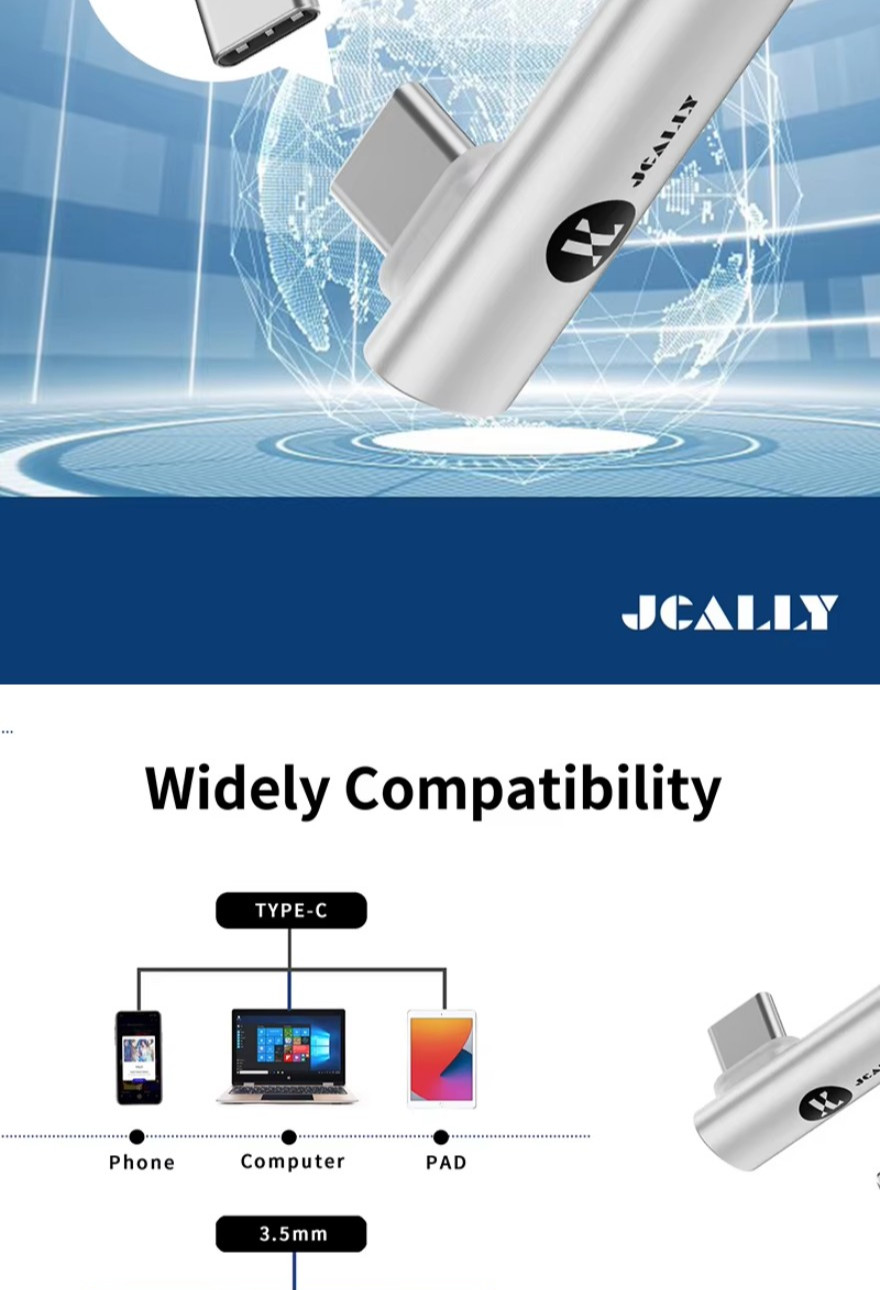 JCALLY JA3T, Portable DAC/AMP: CX31993 Chip, 32bit/384kHz Hi-Res, Type ...