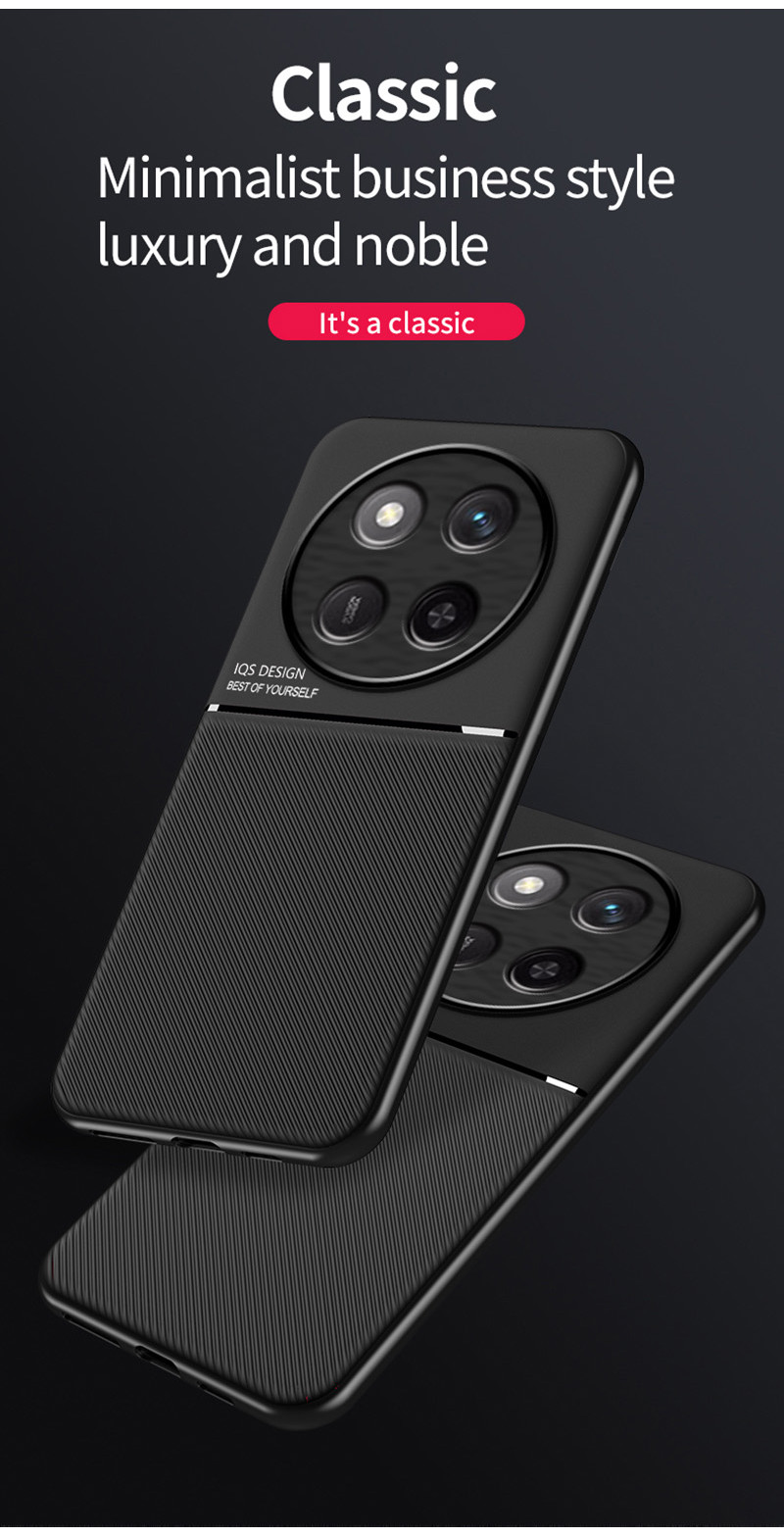 For Honor X9c 5G Leather Skin Texture Case Non-slip Silicone Matte ...