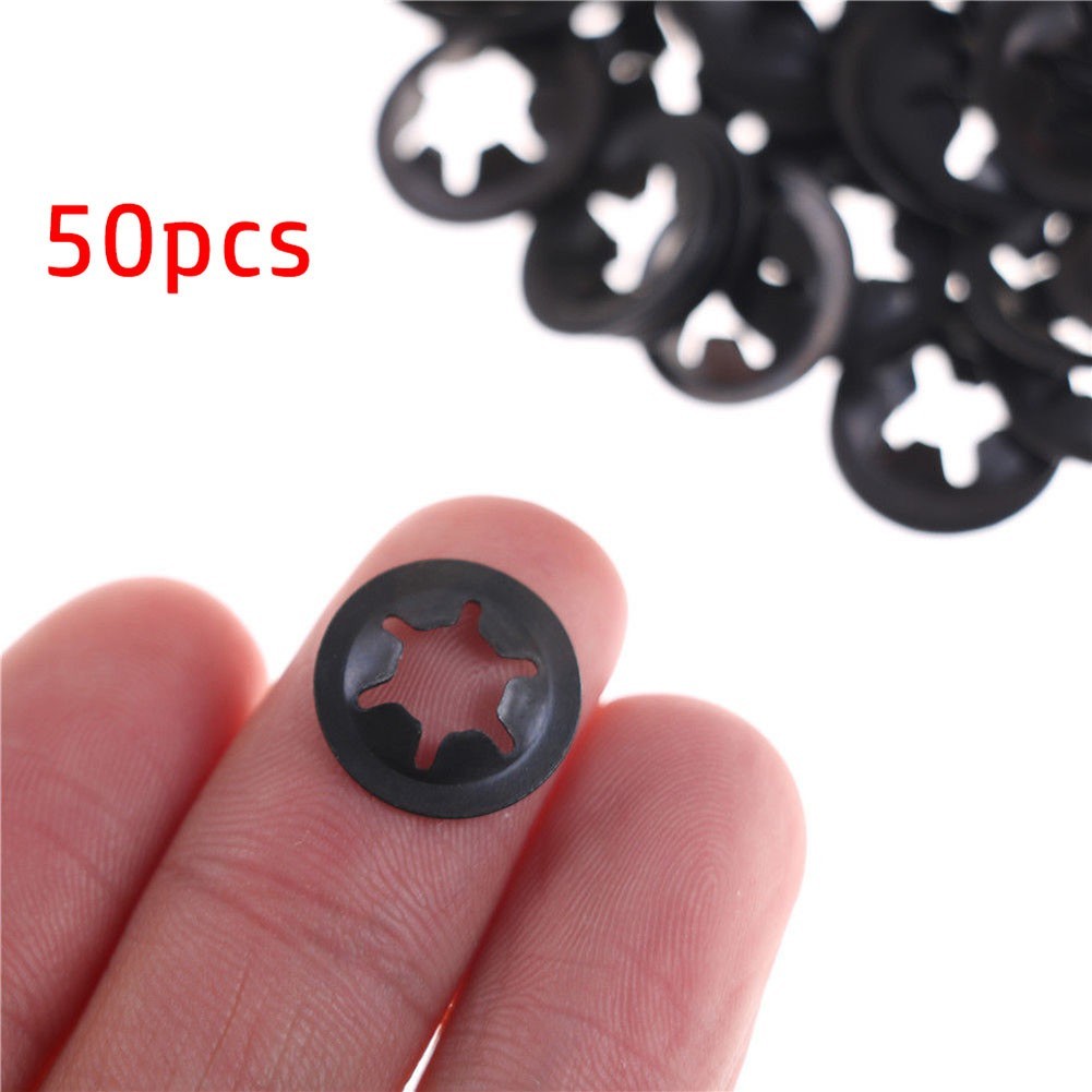 YAFEXHM 】Push On Locking Washers Starlock Clips Kit Fastener Retainer ...