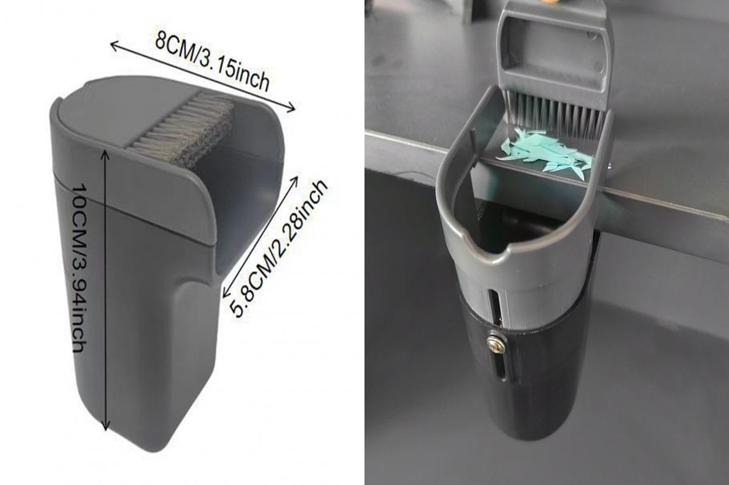 ARI Office Desk Trash 0.5 Liter Garbage Compact Mini Hanging Trash with ...