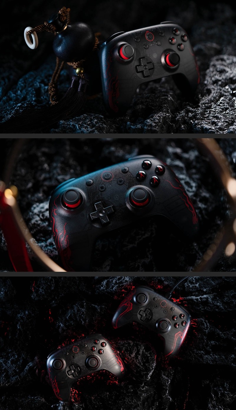 [Kam]8BitDo Ultimate 2C Wireless Game Controller Wired Gamepad Black ...