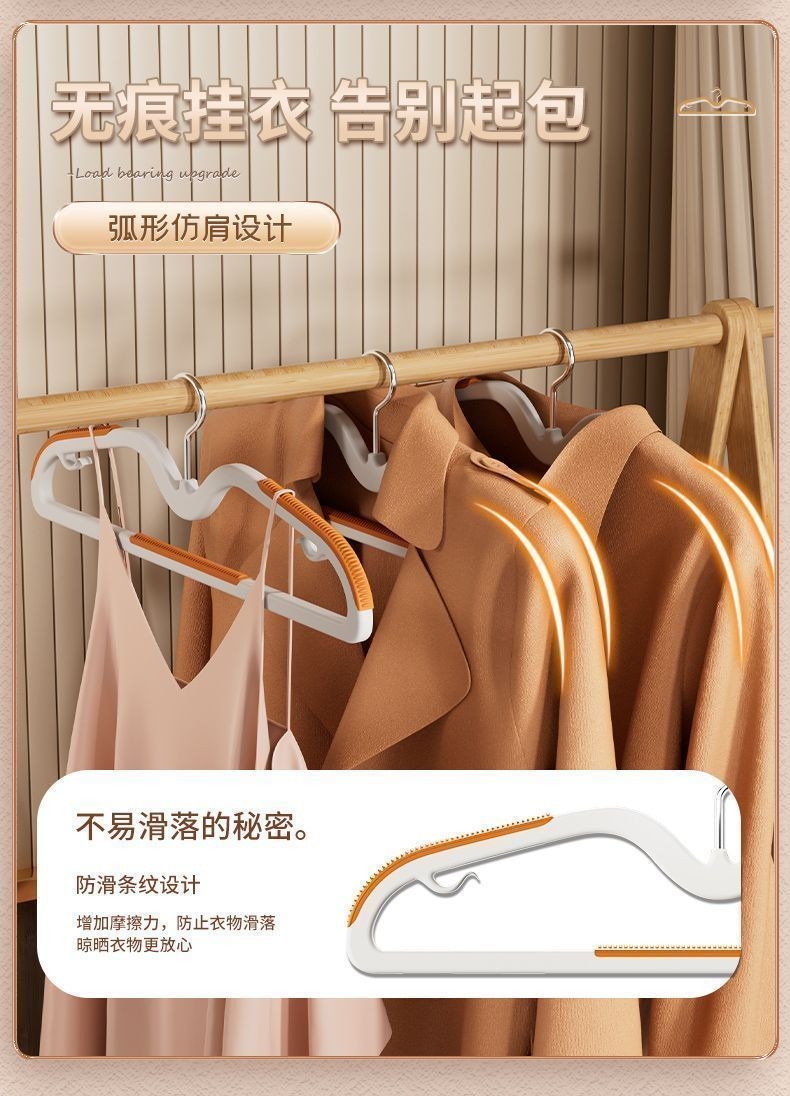 【Ship In 24h】衣架 晾衣架 衣服撐桿 Short Neck Hanger Household Clothes Hanger ...